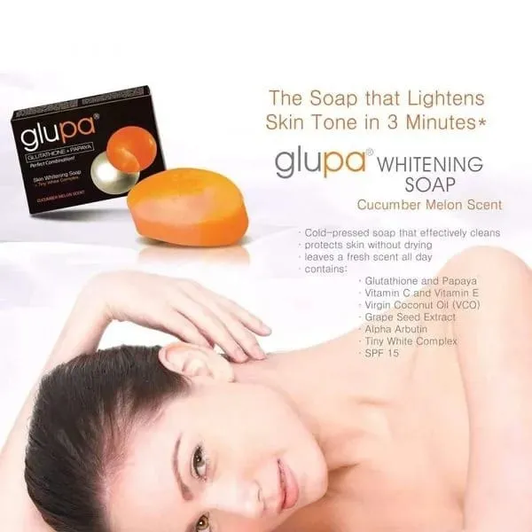 GLUPA Skin Whitening Soap with Papaya Glutathione | Daraz.lk