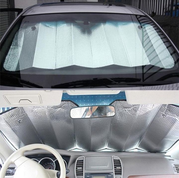 UV Protection Shield Universal Front Rear Car Window Sunshade Sun Shade ...