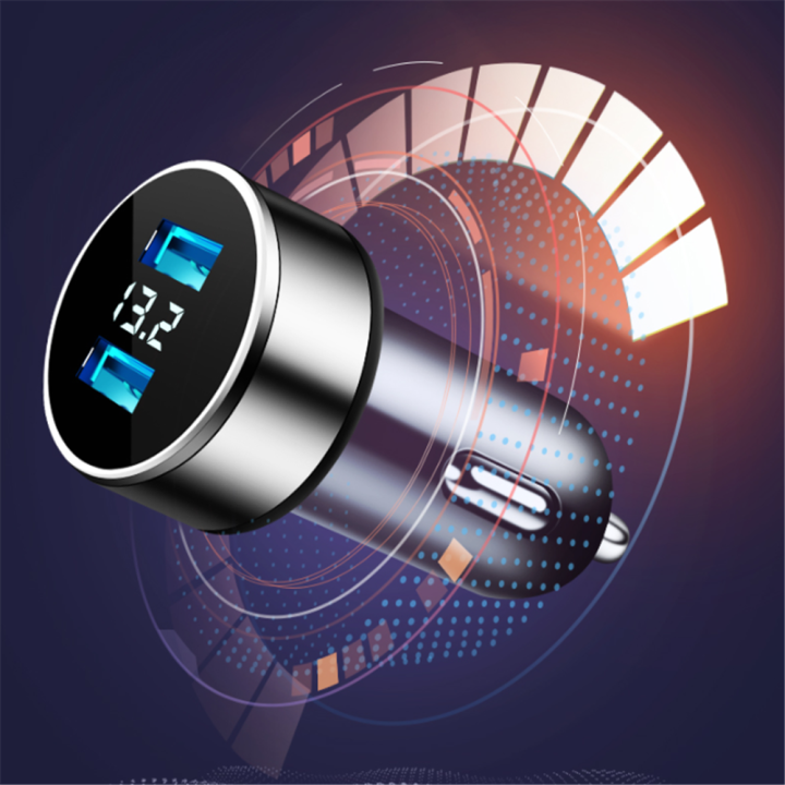 USB Car Phone Charger 3.1A LED for Dodge Caliber Journey ram durango ...