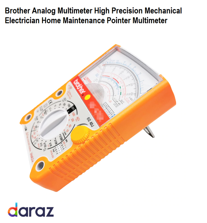 Brother HD-470A Analog Multimeter High Precision Mechanical Electrician ...