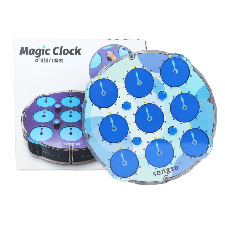Sengso Magnetic Magic Clock Rubik Clock cube 4x4 Magic Clock Sengso ...