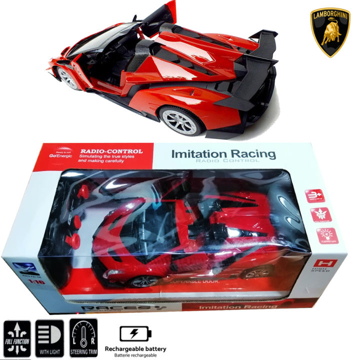 Rechargeable Limitation Racing RC Lamborghini Car | Daraz.lk