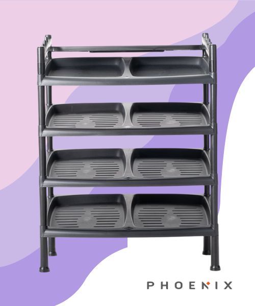 Phoenix Shoe Rack 4 Layers | Daraz.lk