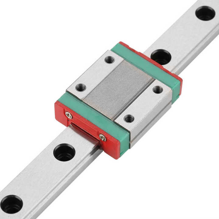 550mm Mini Linear Rail Guide High Precision Bearing with 2 Sliding Blocks MGN12C for 3D Printer ...