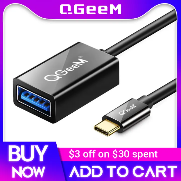 TGS8 S9 alaxy for samsung G OTG for USB 2. Adapter USUSB C QGeeM OTG ...