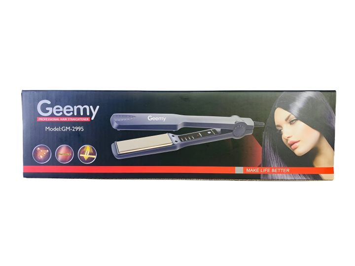 Geemy Hair Straightener Professional Hair Straightener Gm-2995 | Daraz.lk