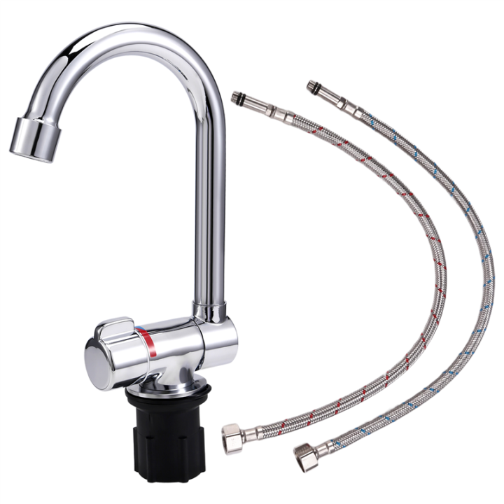 Foldable RV Faucet Universal for Car Caravan RV 360° Rotation Cold ...