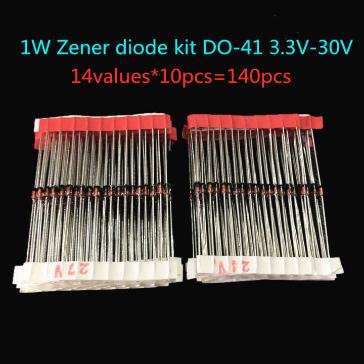 【41702198】1W Zener diode kit DO-41 3.3V-30V component diy kit shipping ...