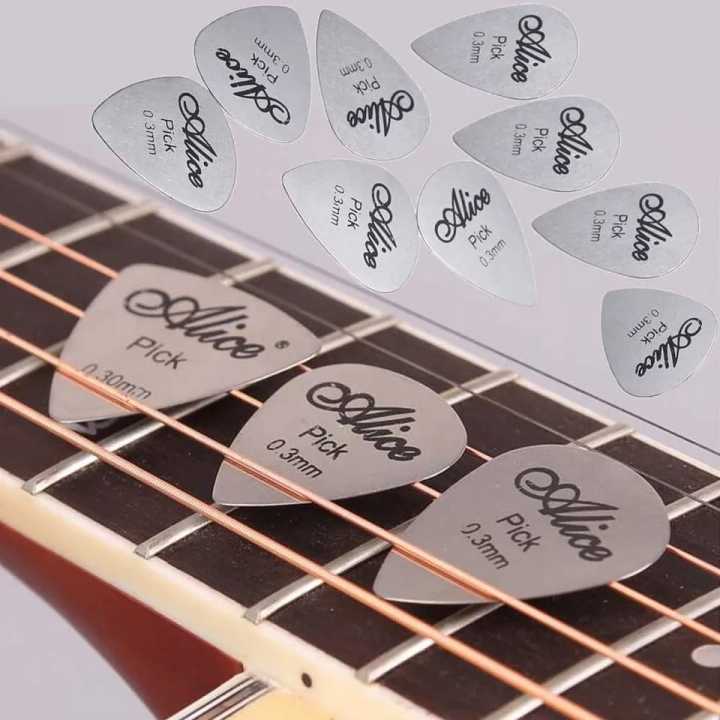 Guitar Metal Pick - 1Pcs | Daraz.lk