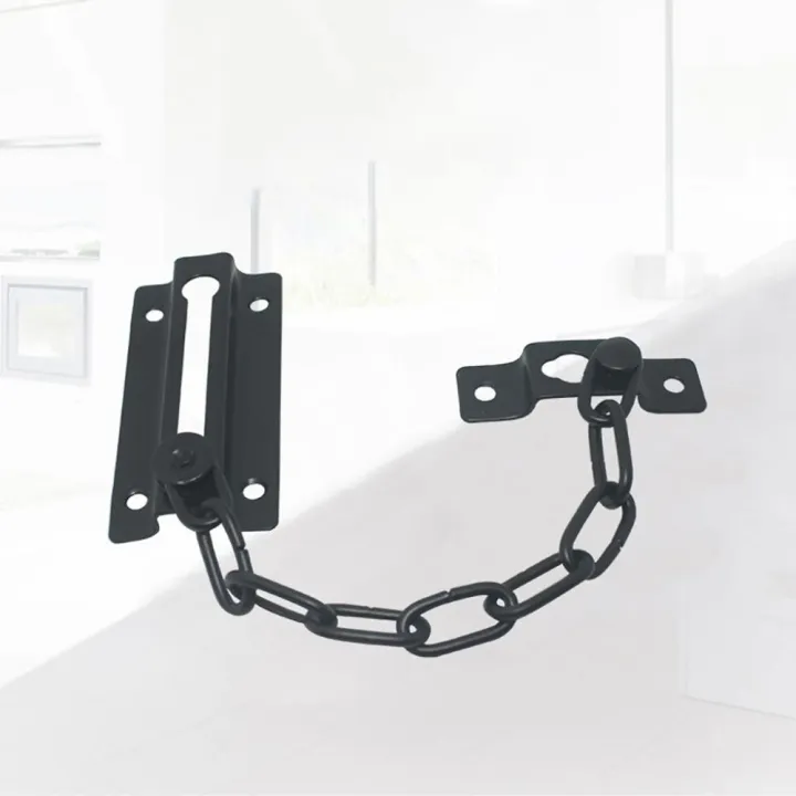 DIY Quality Steel Chain Bolt Lock with Screws Sliding Door Lock Door ...