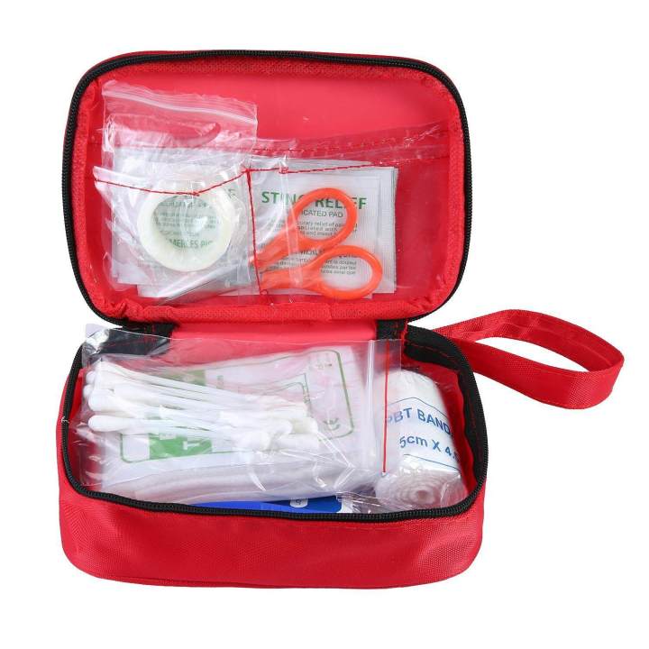 First Aid Kit 13Pcs Compact Medical Kit For Camping Car Home Travel ...