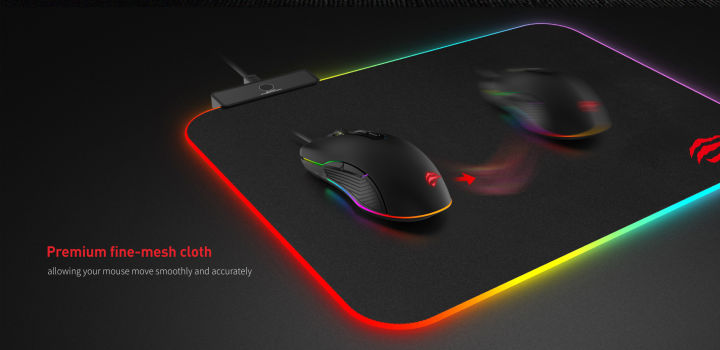 Havit Gamenote RGB Gaming Mouse Pad MP901 | Daraz.lk