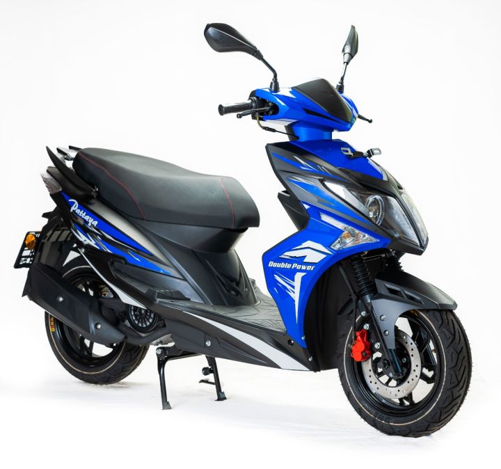 RANOMOTO Pattaya Double Power Motor Bike Scooter Color-Blue 2022 | Daraz.lk