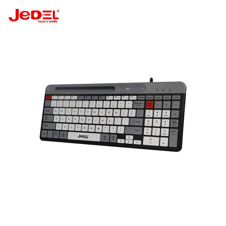 Jedel K37 Wired Slim Chocolate Keyboard | Daraz.lk