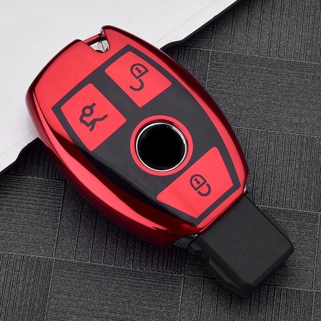 【Petalfall】Promotion Tpu Car Key Case Full Cover For Mercedes Benz A B ...