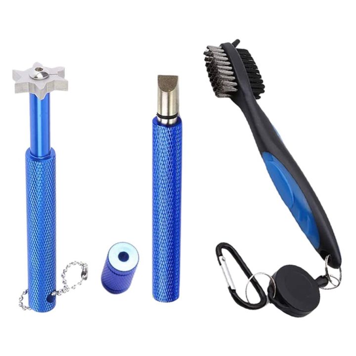 Golf Clean Tool Set -Retractable Golf Club Brush and 2 Golf Club | Daraz.lk