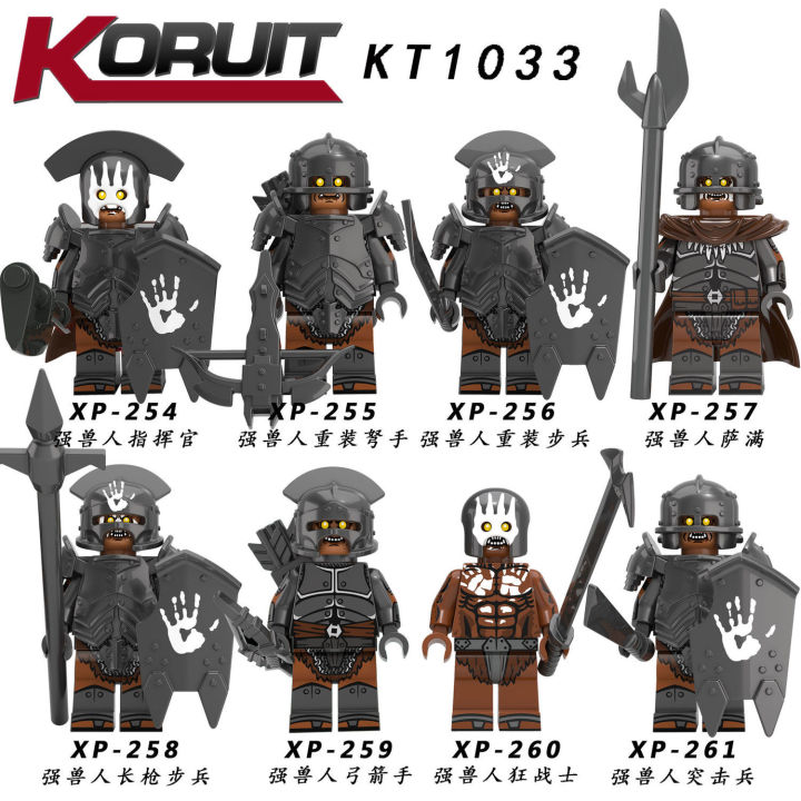 【New Trend】Compatible with LEGO Orc Legion Berserk Archer Commander ...