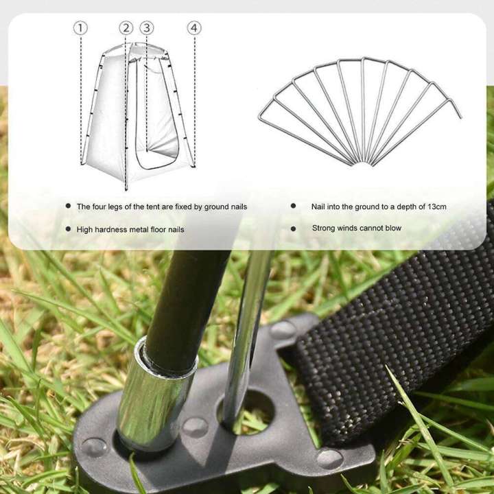 Outdoor Changing Room Folding Beach Privacy Shelter Tent Waterproof UV ...