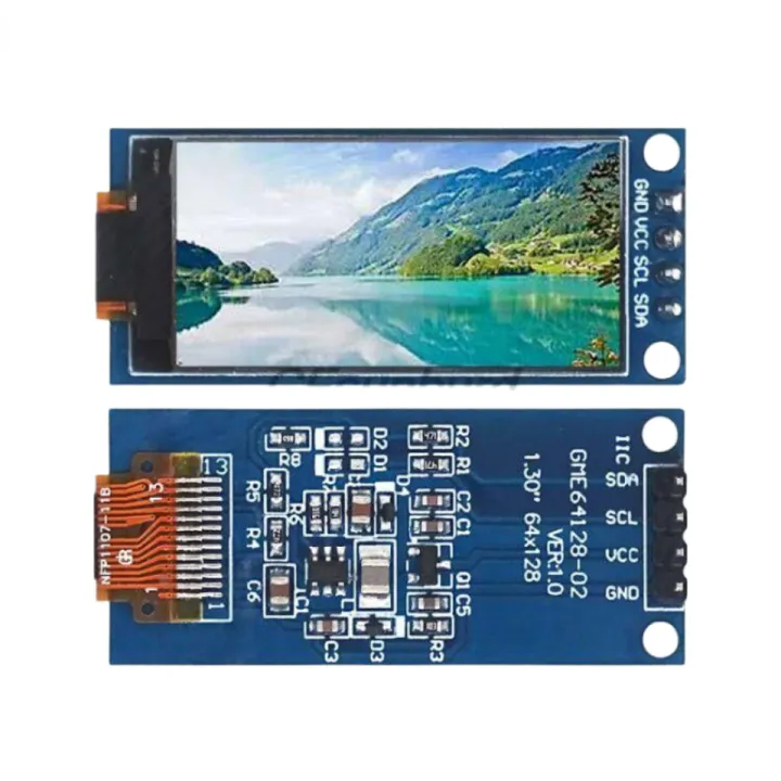 0.96 1.3 inch OLED display 64×128 LCD module SH1107 LCD 1.3";OLED ...