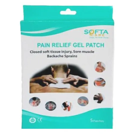 SOFTACARE PAIN RELIEF GEL PATCH, 5 PATCHES/BOX- SQ1306 | Daraz.lk
