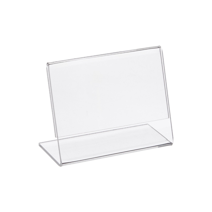 10 pcs pack Acrylic Sign Display Holder Price Name Card Tag Mini Sign ...