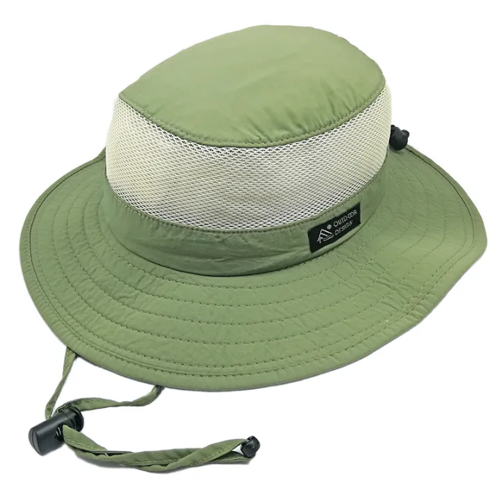 Outdoor Full Brim Hat Water Repellent Nylon UPF50+ Sun Protection ...