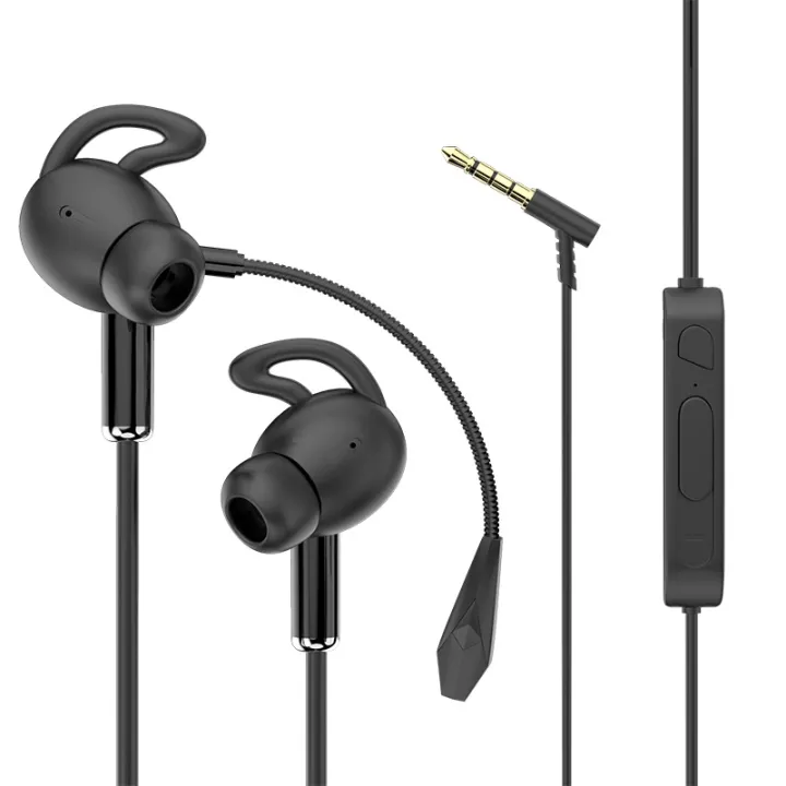 3.5mm Interface Mobile Phone Wire Control Headphones | Daraz.lk