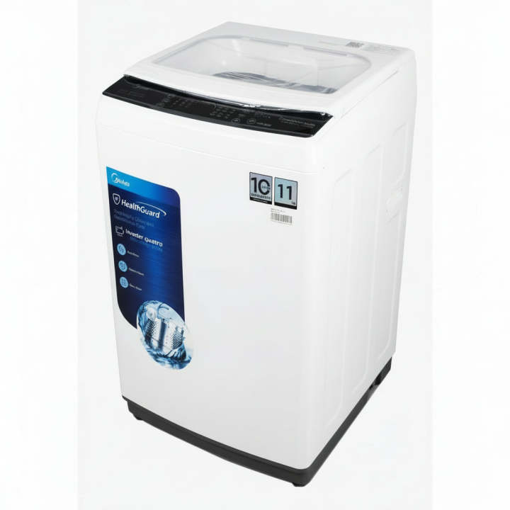 Midea 11KG Top Load Inverter Washing Machine - MA200W110 (10 Year Motar ...