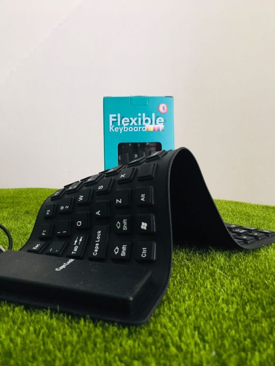 Foldable Flexible Waterproof USB Wired Keyboard | Daraz.lk