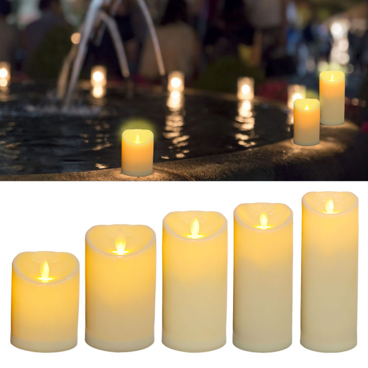 Remote Controlled Led Candles Flameless Led Candles with Remote Control ...