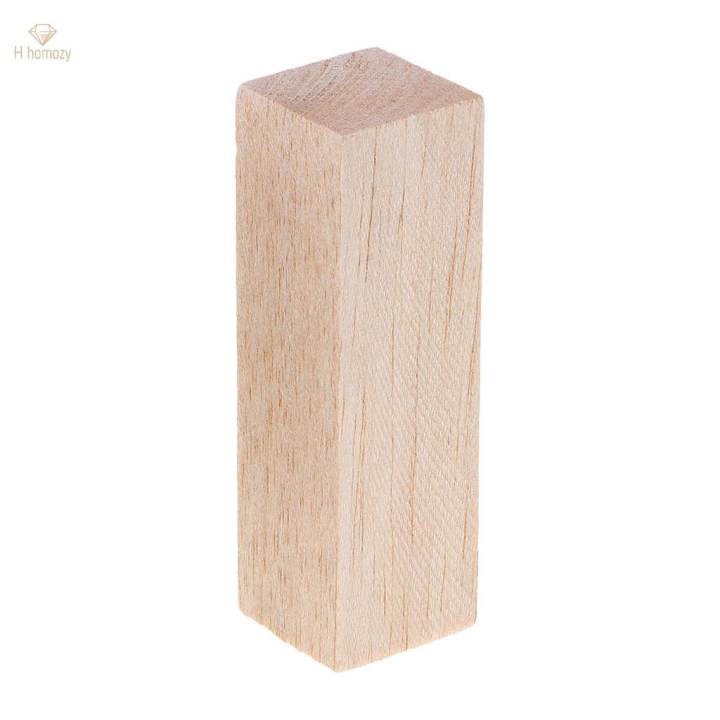 3/5 Pieces Balsa Block s Wooden s Craft s for Handicrafts 0mm 3Pcs ...