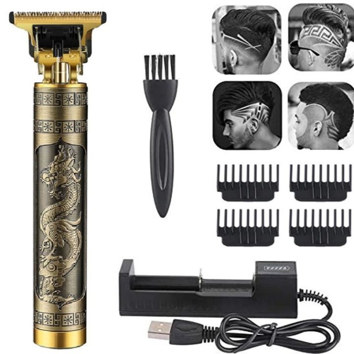 Trimmer for Men Rechargeable Vintage T9 Electric Hair Cutting Machine ...