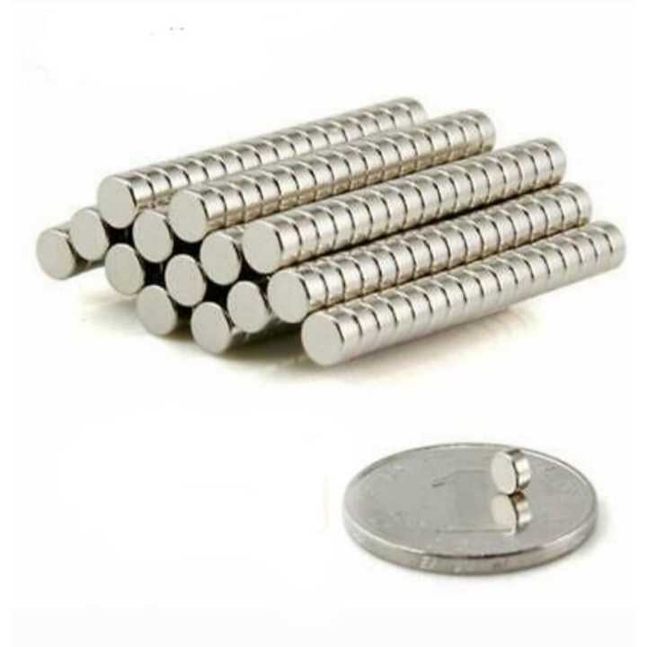 50Pcs 4x2MM NdFeB Super Strong Neodymium Magnet Most Powerful Rare ...