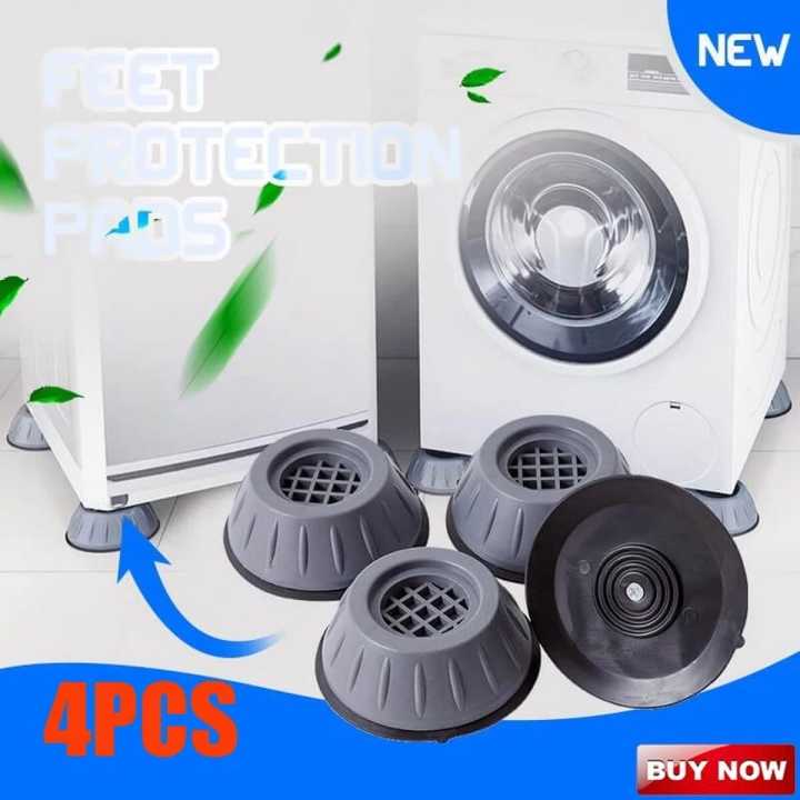 4PCS Washing Machine Rubber Feet Pads,Anti Vibration Mat Washing ...