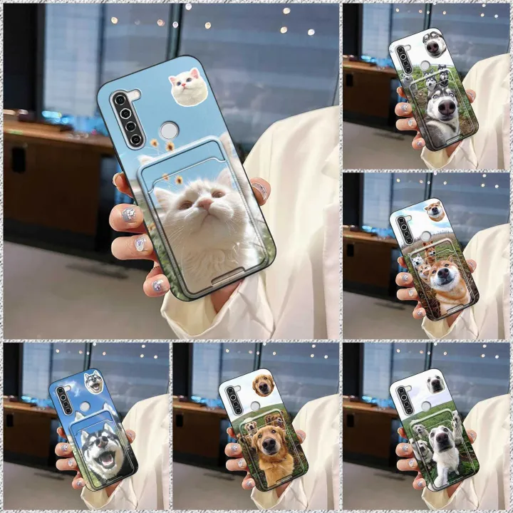 Card slot Cat Phone Case For Hisense F50 5G Card sleeve Dirt-resistant ...