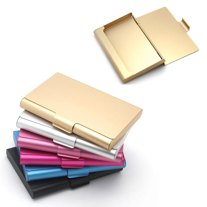 Aluminum Alloy Business Card Box Credit Card Box Bank Card Box Business ...