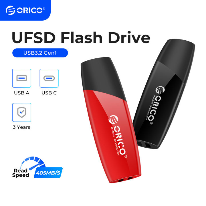 ORICO UFSD 411MB/S USB Flash Drives High Speed Pendrive Type C 512GB 256GB 128GB 64GB USB Stick ...