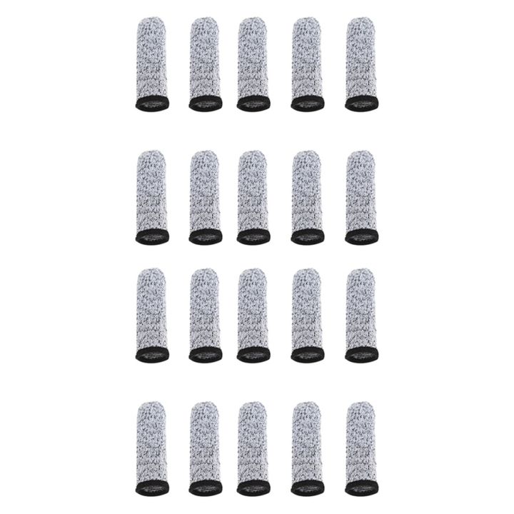 (VDZI) 20 PCS Finger Cots Cut Resistant Protection, Extender for ...