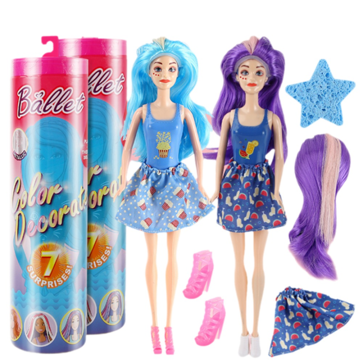 Surprise Doll Water Soaked Doll Blind Box Toy Color-Changing Princess ...