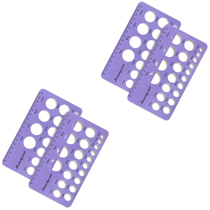 Flange Silicone Ruler Flange Size Measuring Ruler Soft Silicone Flange ...