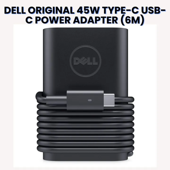 Dell Original 45W Type-C USB-C Power Adapter (6M) | Daraz.lk