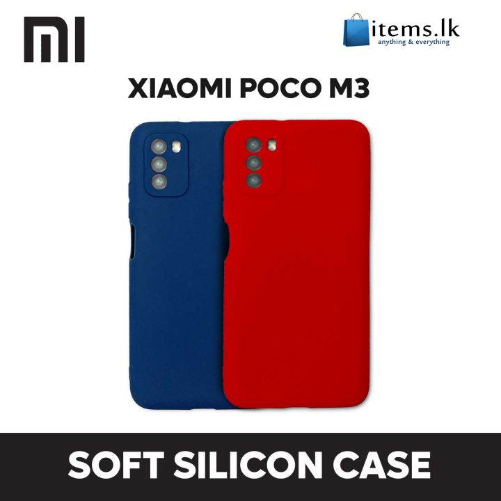 Ultra Slim Xiaomi Mi Soft Silicon Case For POCO M3 Matte TPU Rubber ...