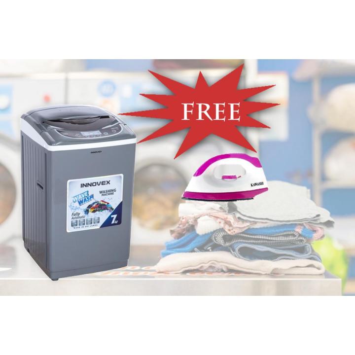 Fully Automatic 7KG Washing Machine -5 years Damro Warranty -Innovex ...