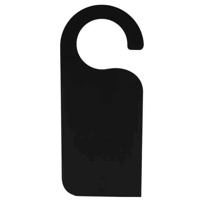 AS94-6 Pcs Wooden Door Sign Hanger Mini Double-Sided Wood Blackboard ...