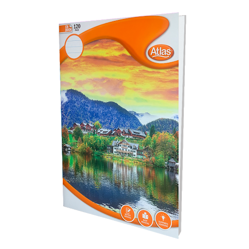 Atlas CR 120 Pages ( Single Ruled / Square Ruled ) Book | Daraz.lk