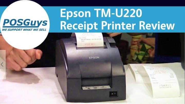 POS PRINTER EPSON TMU-220D | Daraz.lk