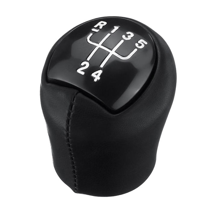 5 Speed Leather Car Gear Shift Knob Shifter Lever | Daraz.lk