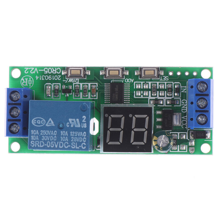 Multifunction Digital Time Infinite Delay Switch Timer Relay Module Dc5v12v24v Daraz Lk