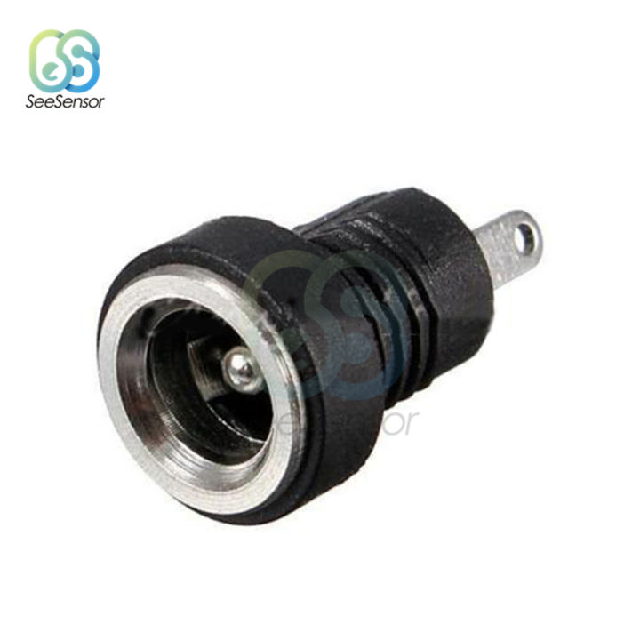 5pcs Dc 12v 3a Power Supply Connector Jack Socket Female Panel Mount ...
