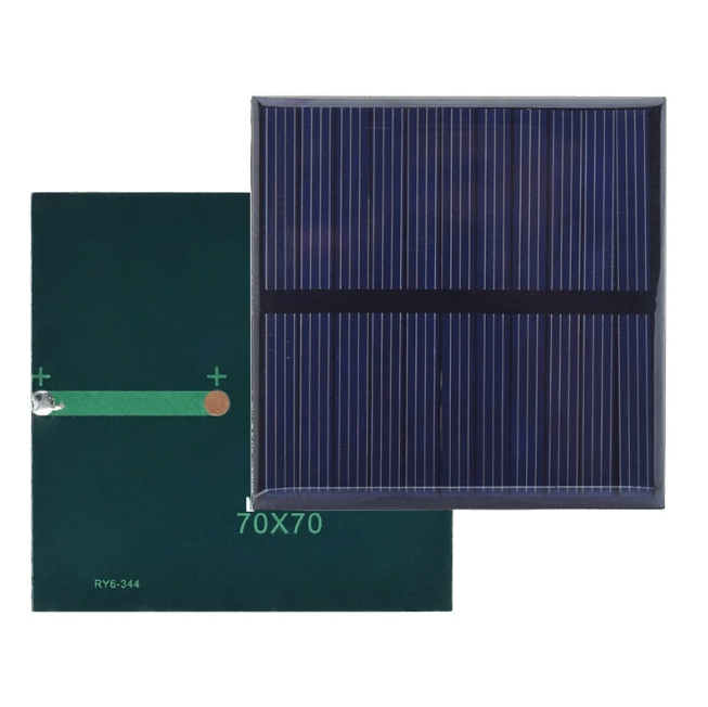 5V 110mA Solar Panel Polycrystalline Solar Cells Epoxy Solar DIY Module ...